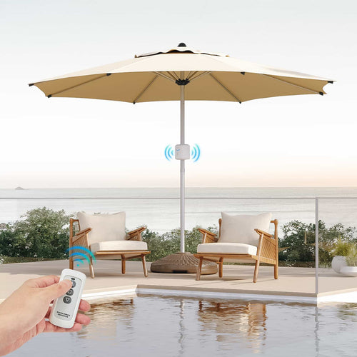 Automatic Patio Umbrella with Remote Control | Bluu Maple Pro